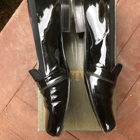 Bally | Shoes | Bally Banner Tuxedo Black Patent Leather Shoes | Poshmark